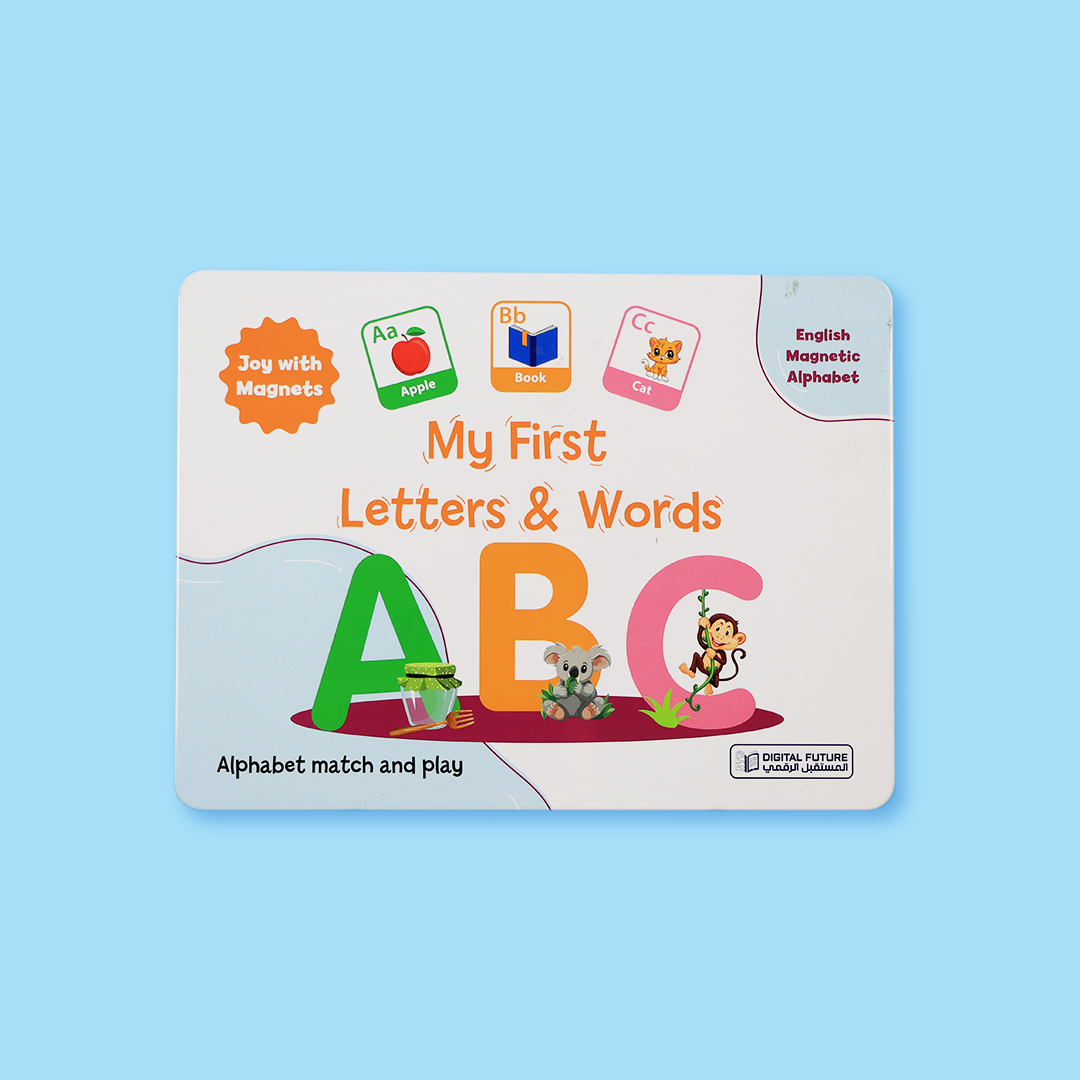 Educational Kit with Magnetic Pieces: My First Letters & Words 🧲 ...